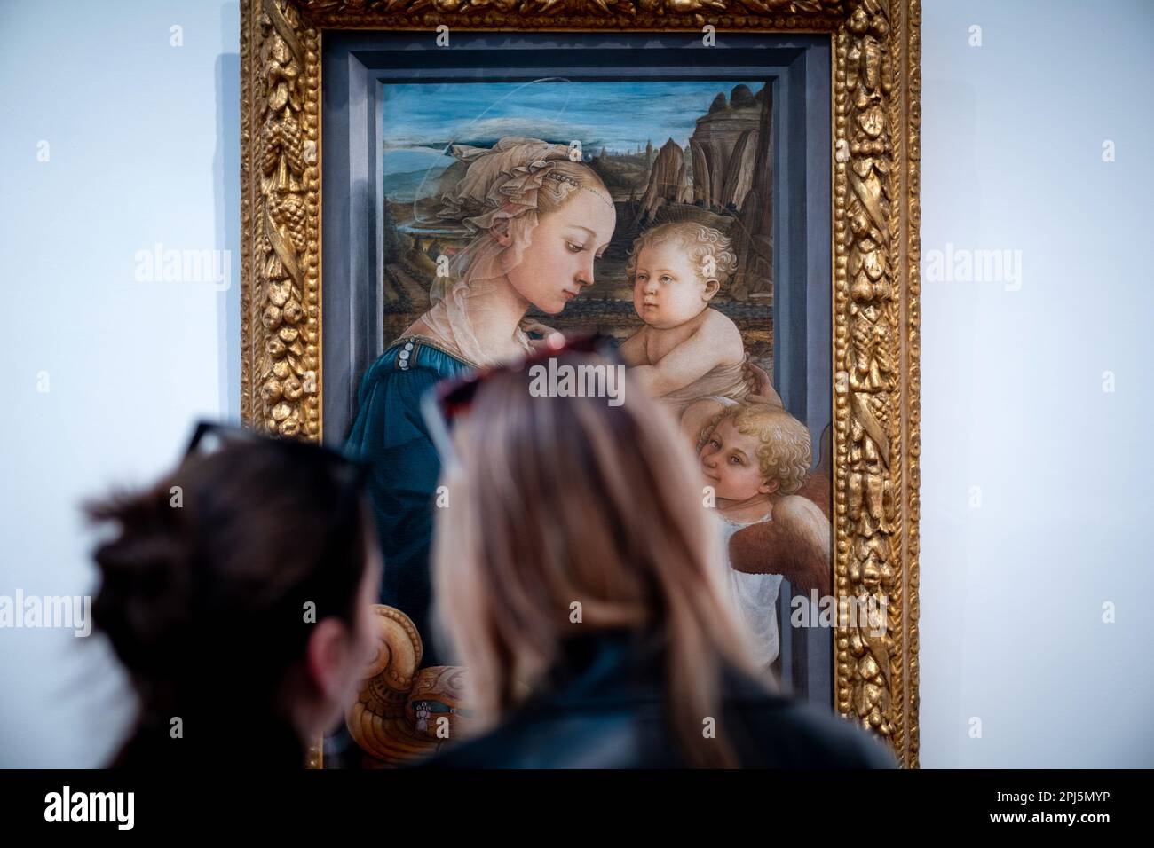 Filippo lippi madonna painting hi-res stock photography and images - Alamy