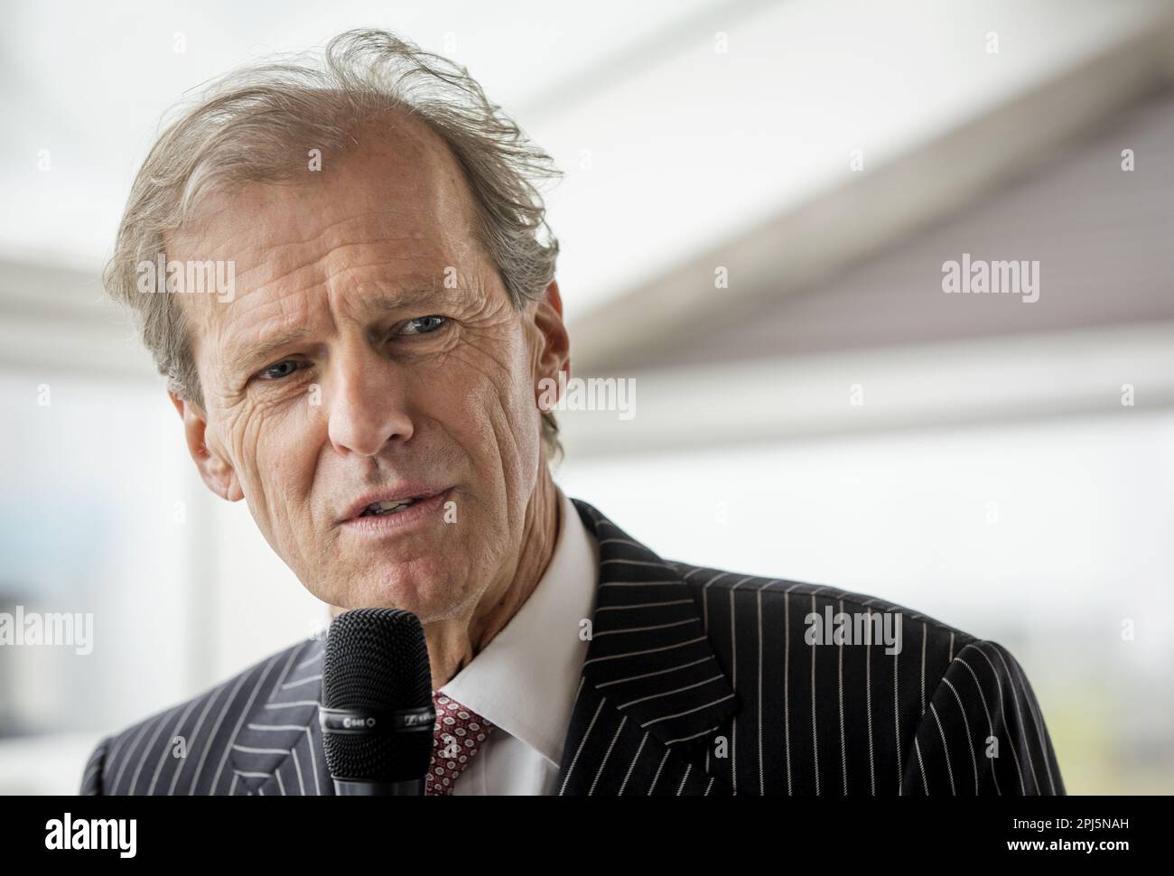 ROTTERDAM - Allard Castelein (CEO Port of Rotterdam Authority) during a ...