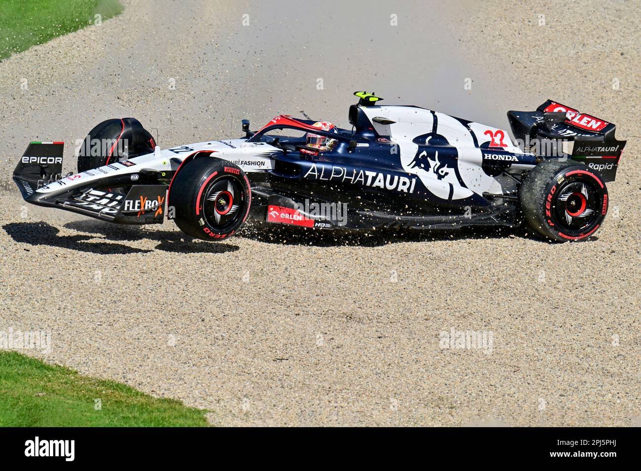 Melbourne, Australia. 31st Mar, 2023. #22 Yuki Tsunoda (JPN, Scuderia ...