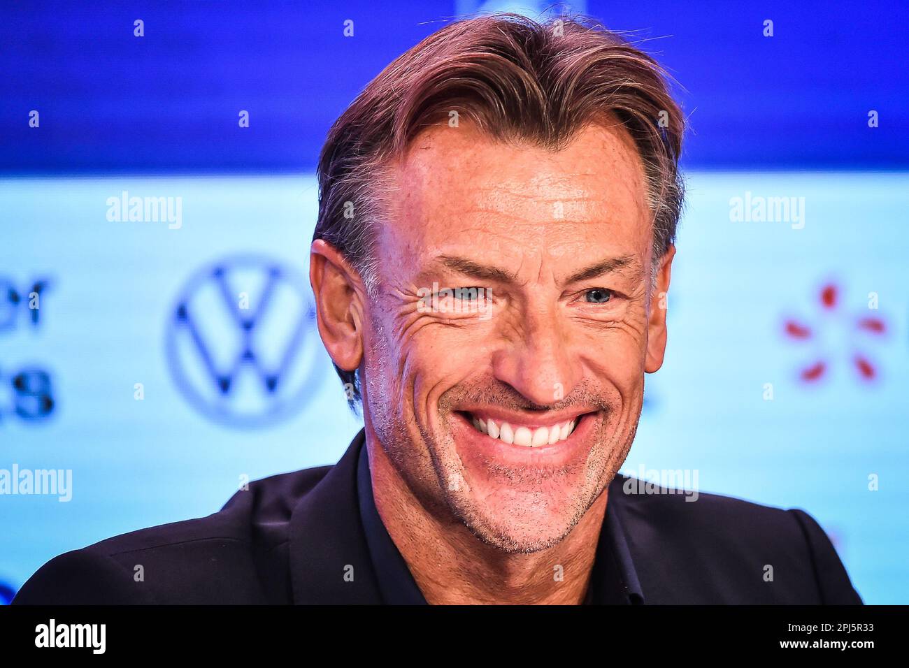 Paris, France, France. 31st Mar, 2023. Herve RENARD during the press ...