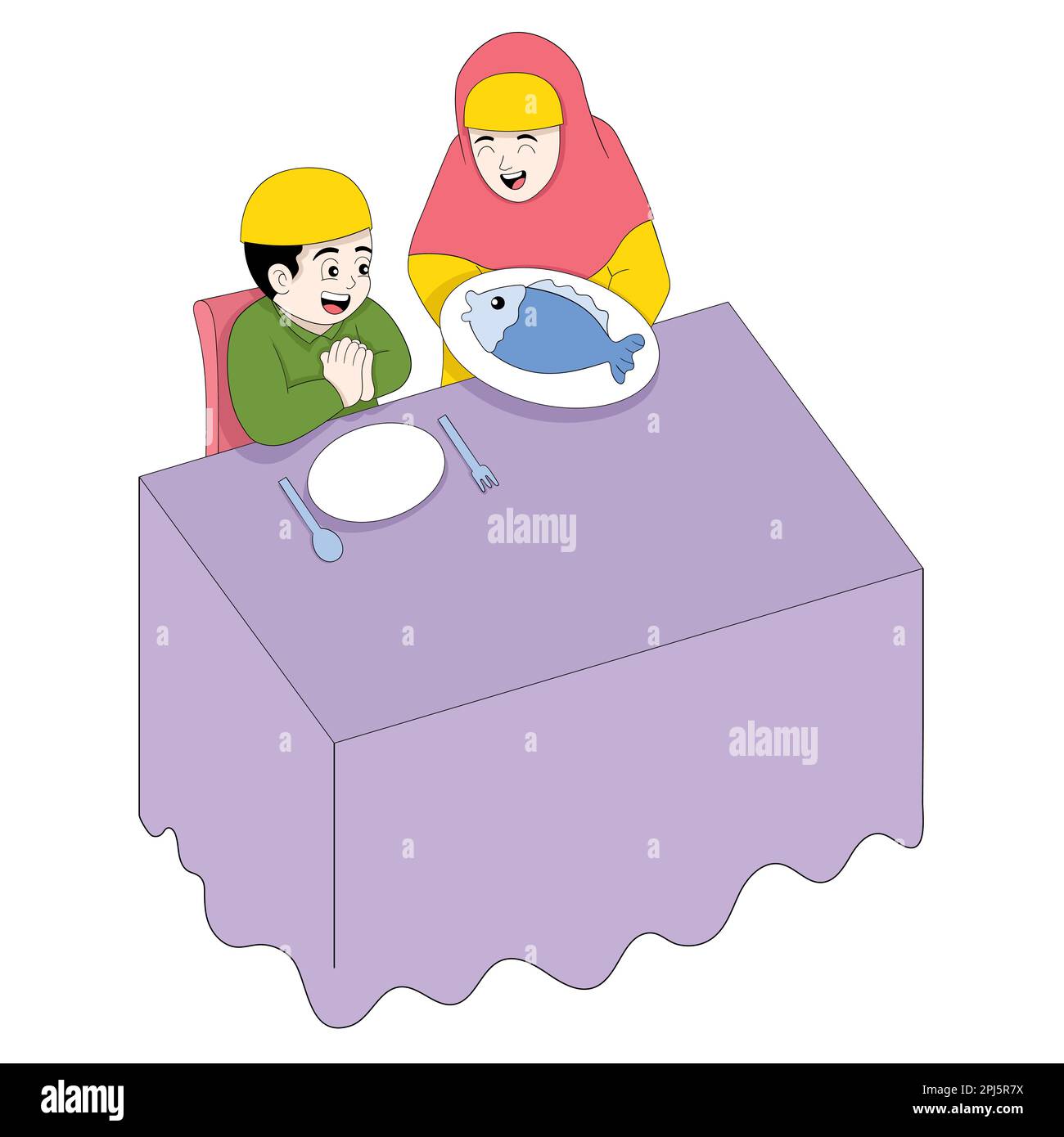 Fasting cartoon hi-res stock photography and images - Alamy