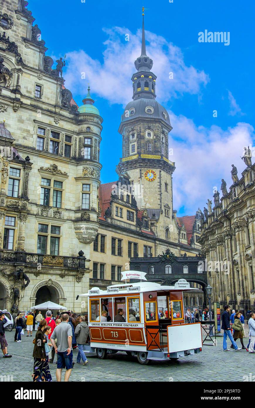 Dresden, Saxony, Germany: The Great Berlin Horse Railway on Dresden's ...