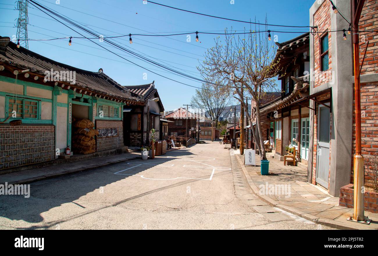 The Suncheon Drama Film Set, Mar 27, 2023 : The 1980s outskirts of ...
