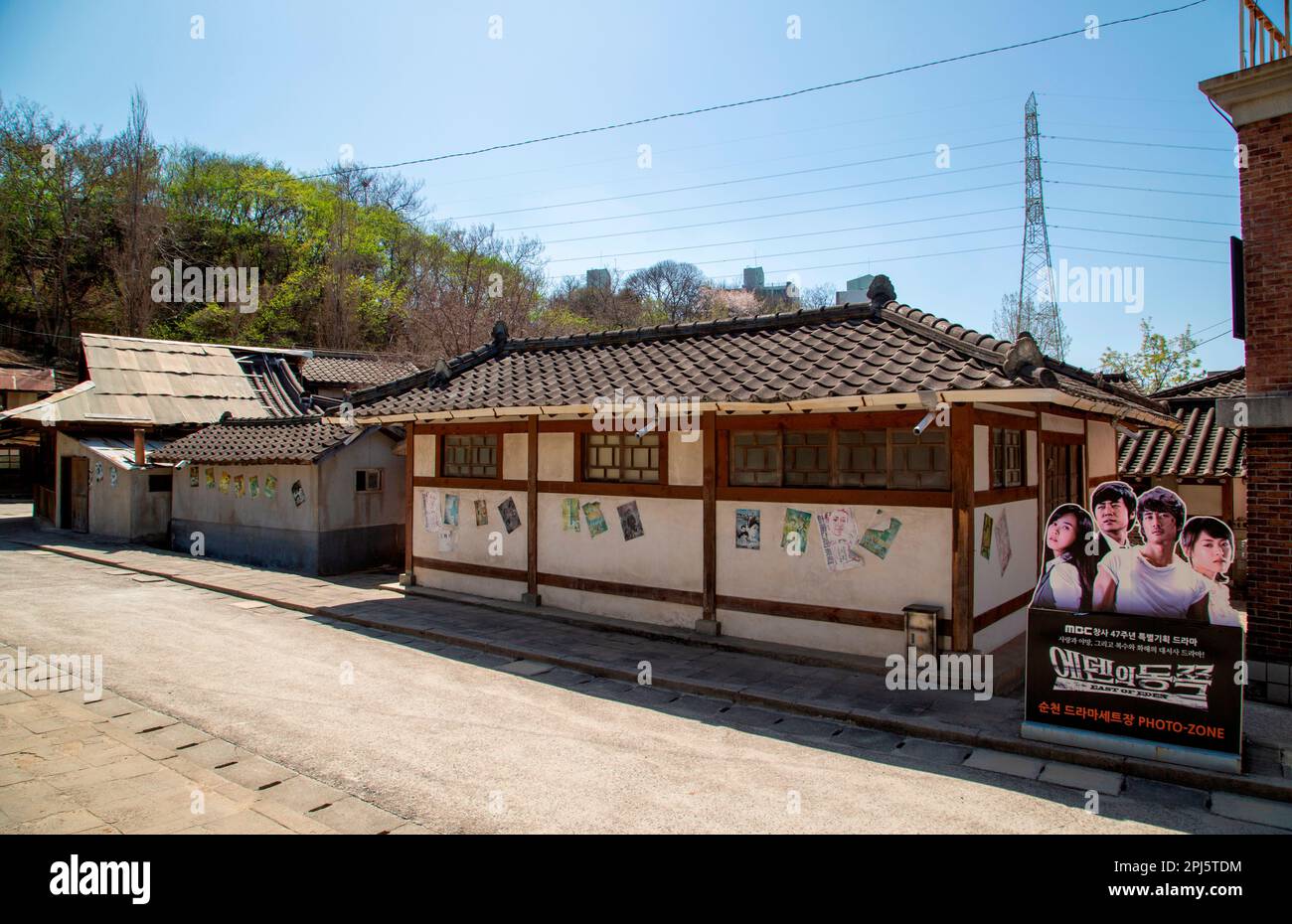 The Suncheon Drama Film Set, Mar 27, 2023 : The 1980s outskirts of ...