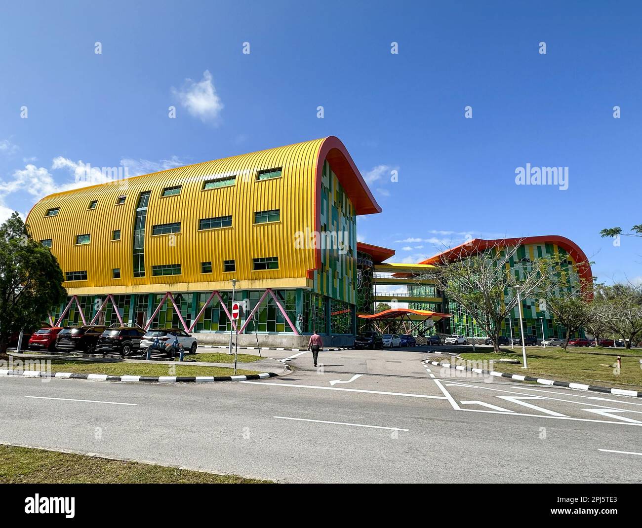 8 3 2023 colorful building of Faculty of Science in University of ...