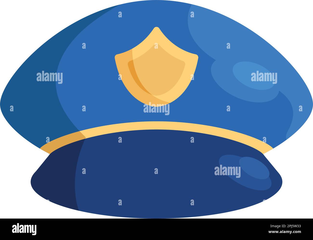 police officer hat accessory icon Stock Vector Image & Art - Alamy