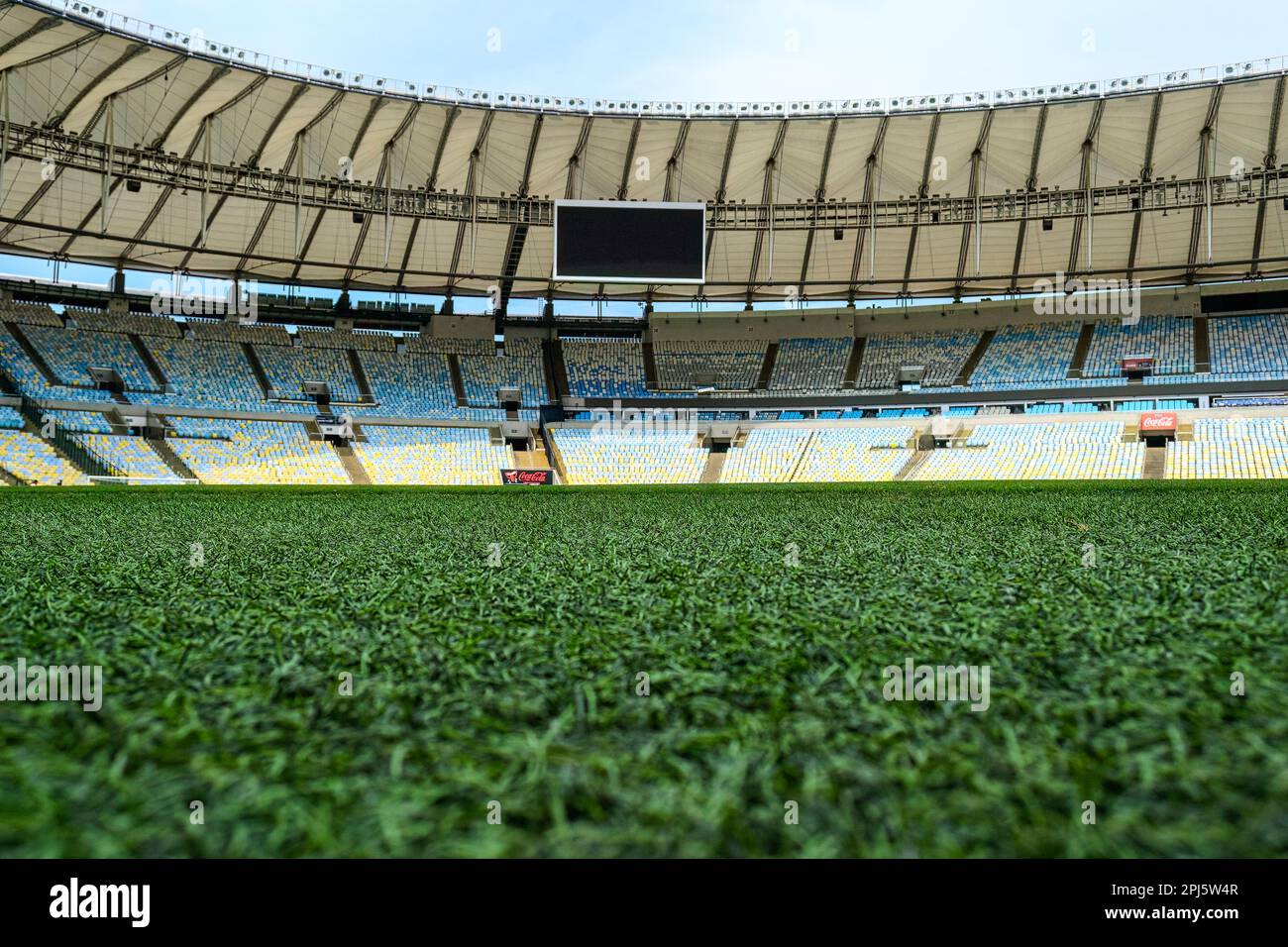 Maracan Stadium architecture building, Rio de Janeiro, Brazil Stock ...