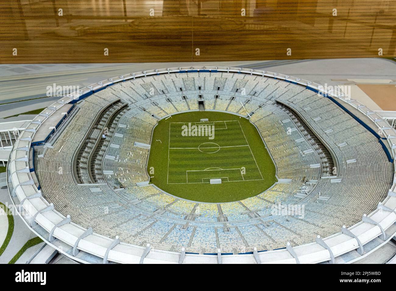 Maracana Stadium architecture building, Rio de Janeiro, Brazil Stock ...