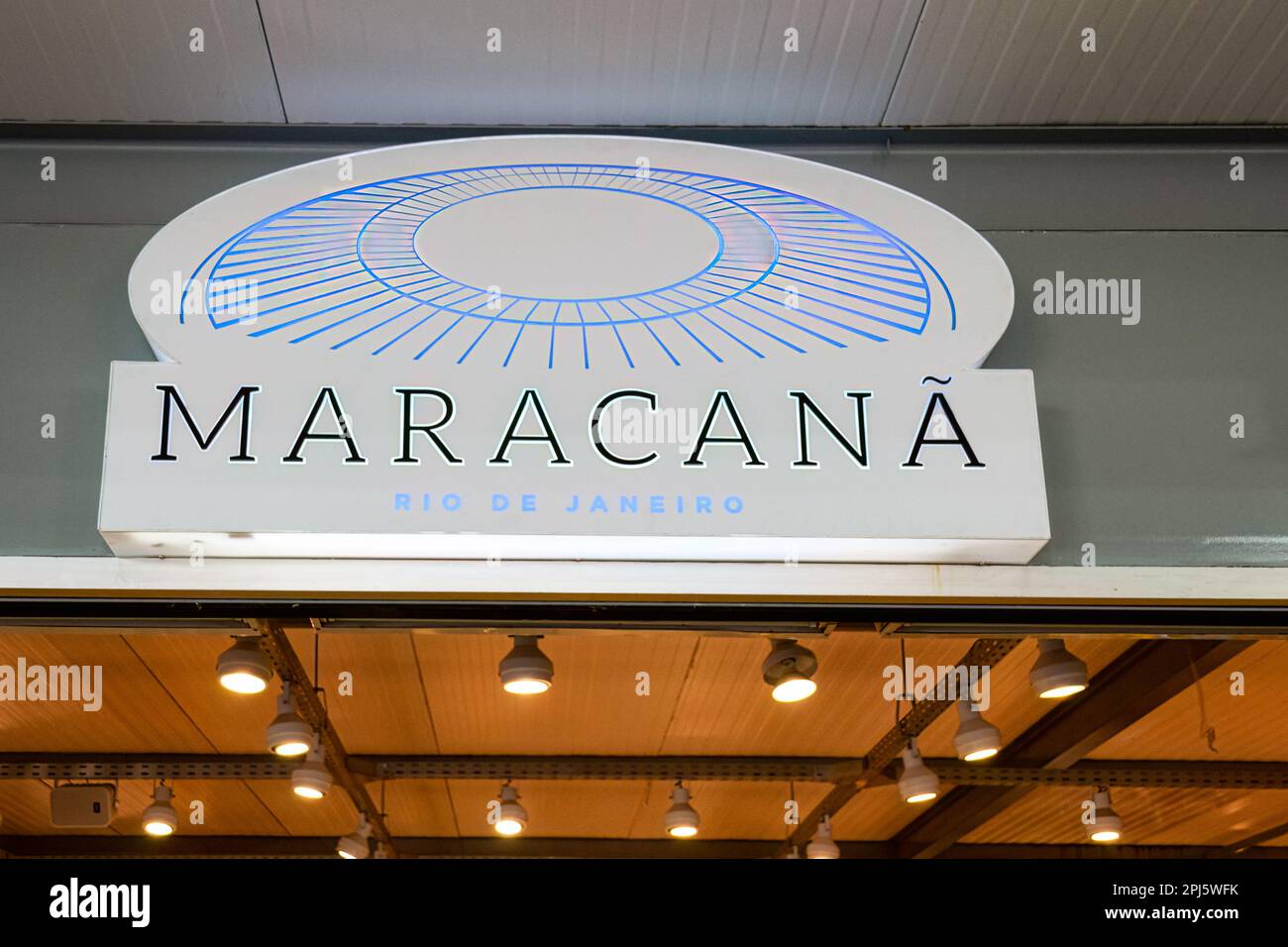 Maracana Stadium and Museum, Rio de Janeiro, Brazil Stock Photo - Alamy