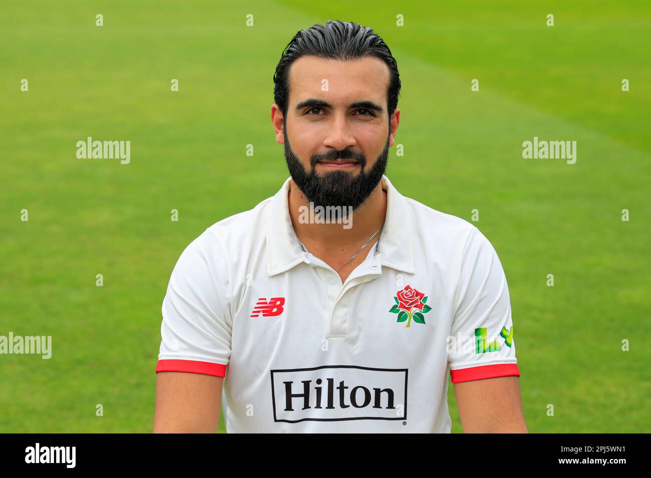 Saqib Mahmood of Lancashire Cricket Club at Lancashire Cricket Media ...