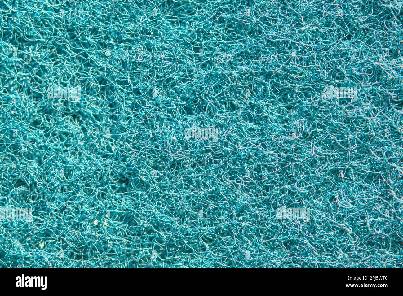 Blue fiber cloth texture. Fabric on a sponge. Background and texture ...