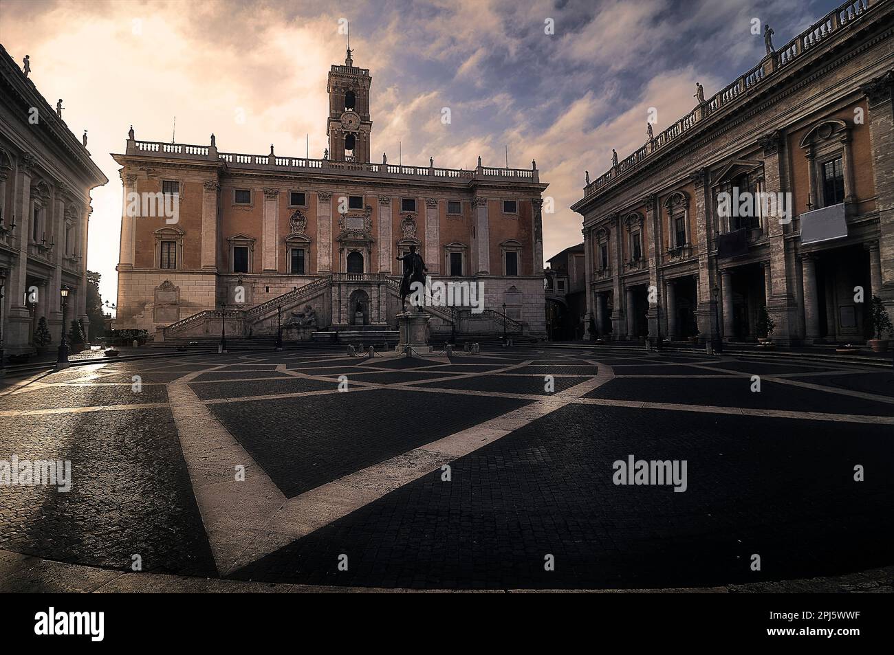 Rome capitol palace hi-res stock photography and images - Alamy