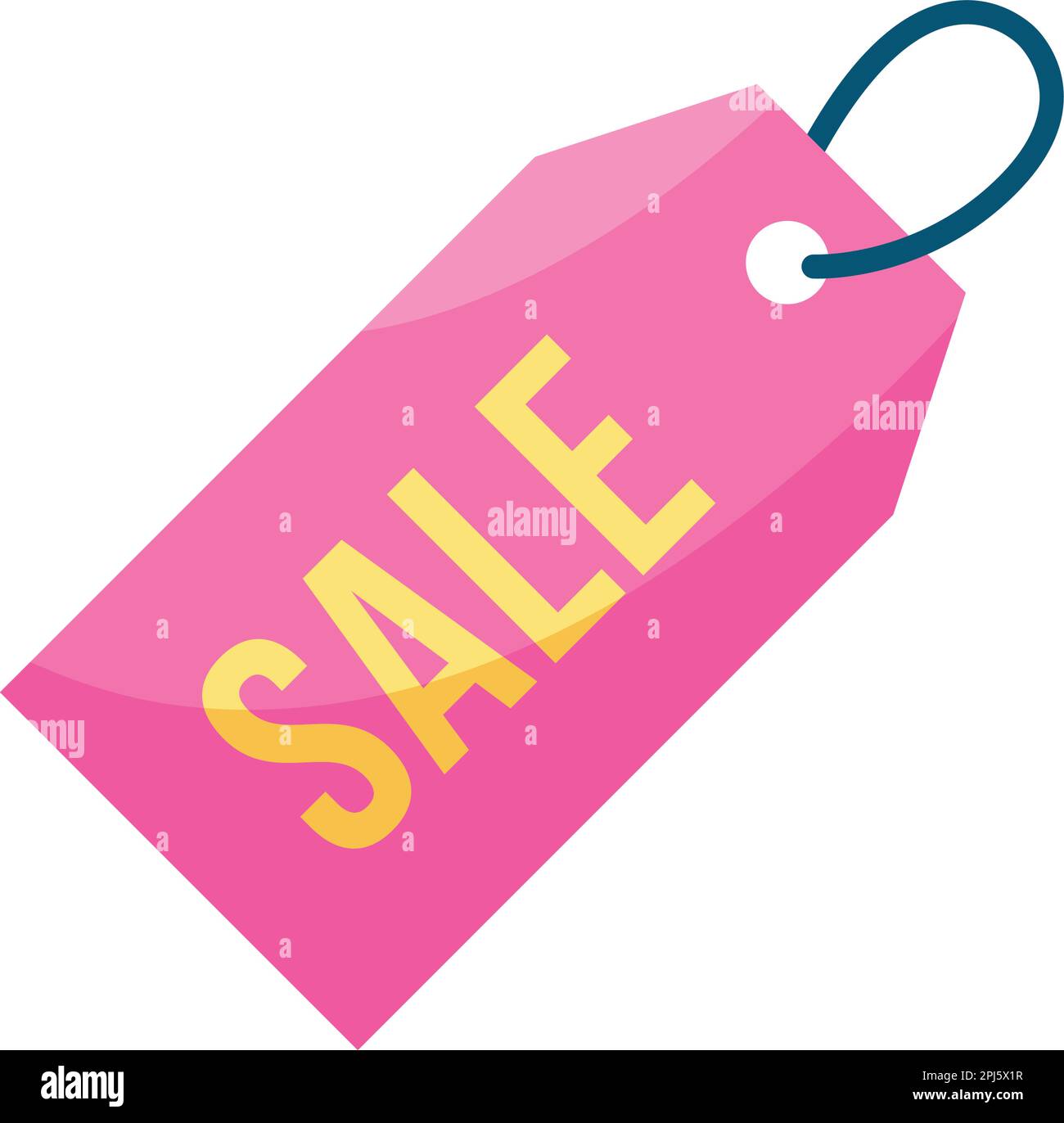 pink sale tag market icon Stock Vector Image & Art - Alamy