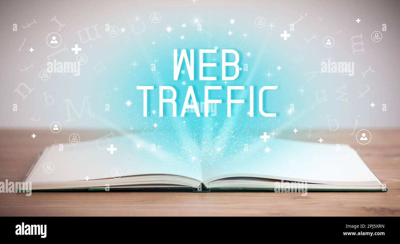 open book, social networking concept Stock Photo - Alamy
