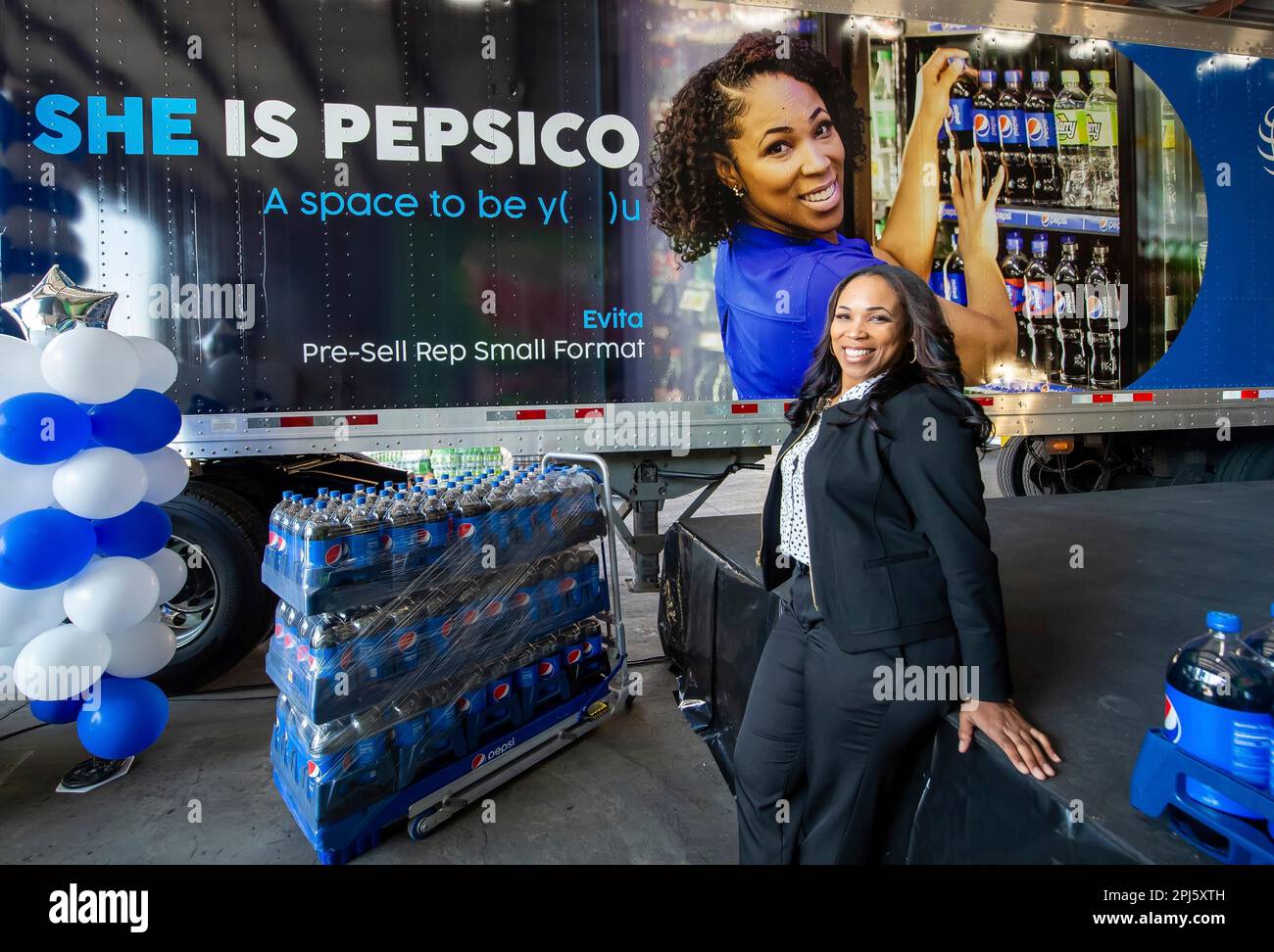 IMAGE DISTRIBUTED FOR PEPSICO - Evita Dobbs, Atlanta resident and ...