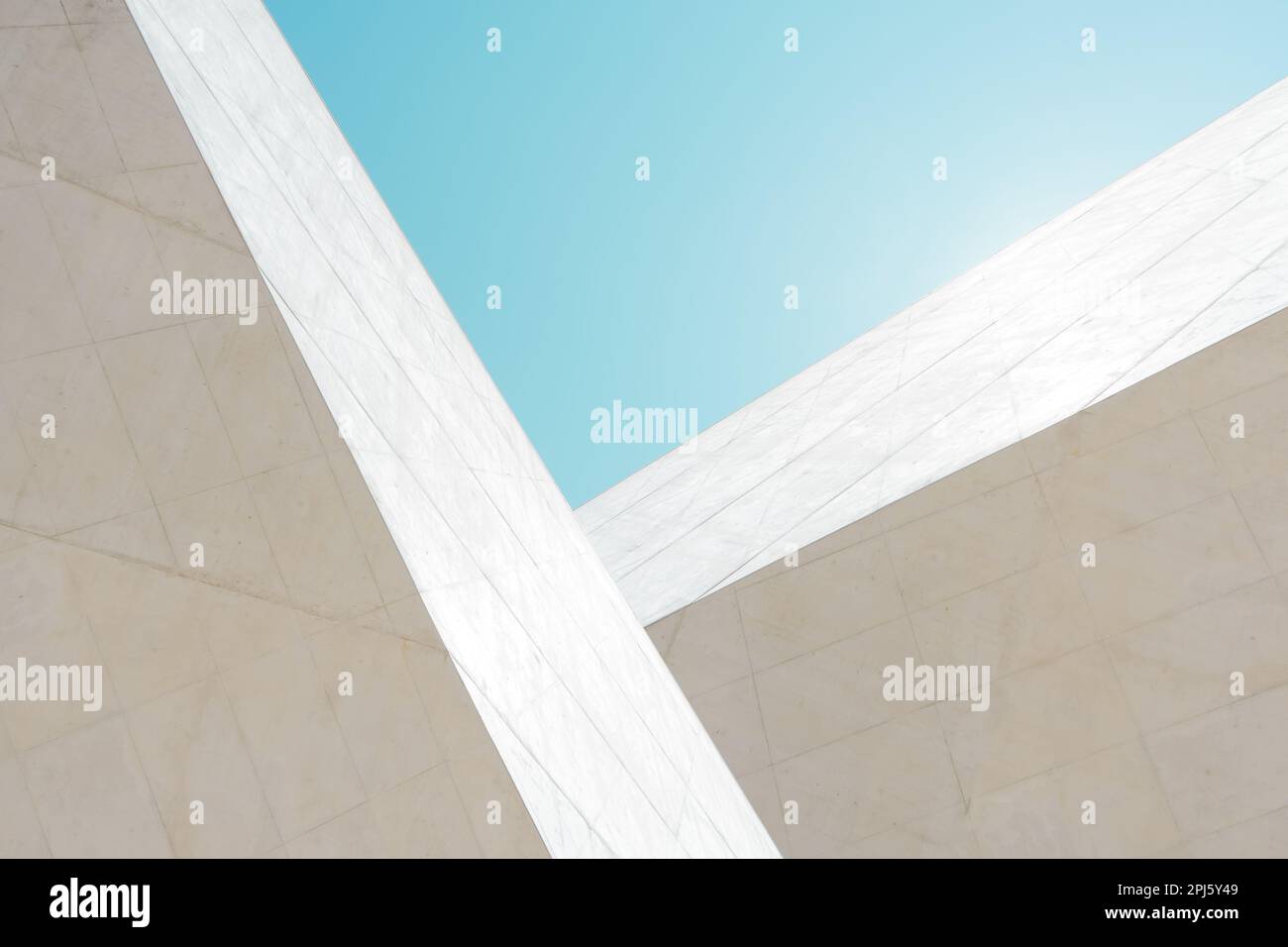 A contemporary and minimalist architecture backdrop Stock Photo - Alamy