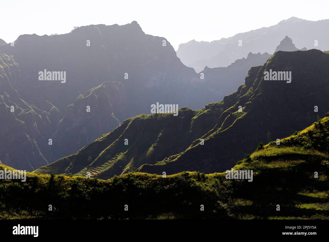 Green slopes hi-res stock photography and images - Alamy