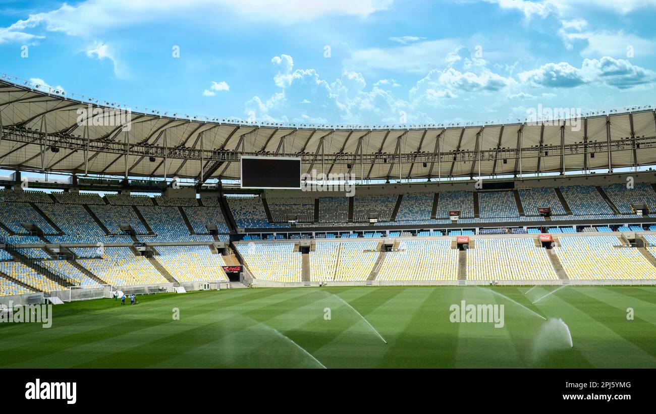 Rio maracana brazil interior hi-res stock photography and images - Alamy