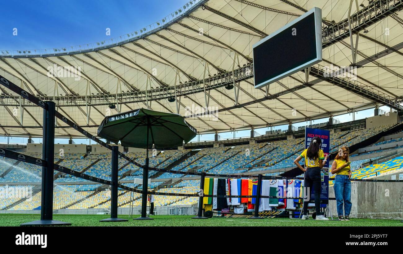 Rio maracana brazil interior hi-res stock photography and images - Alamy