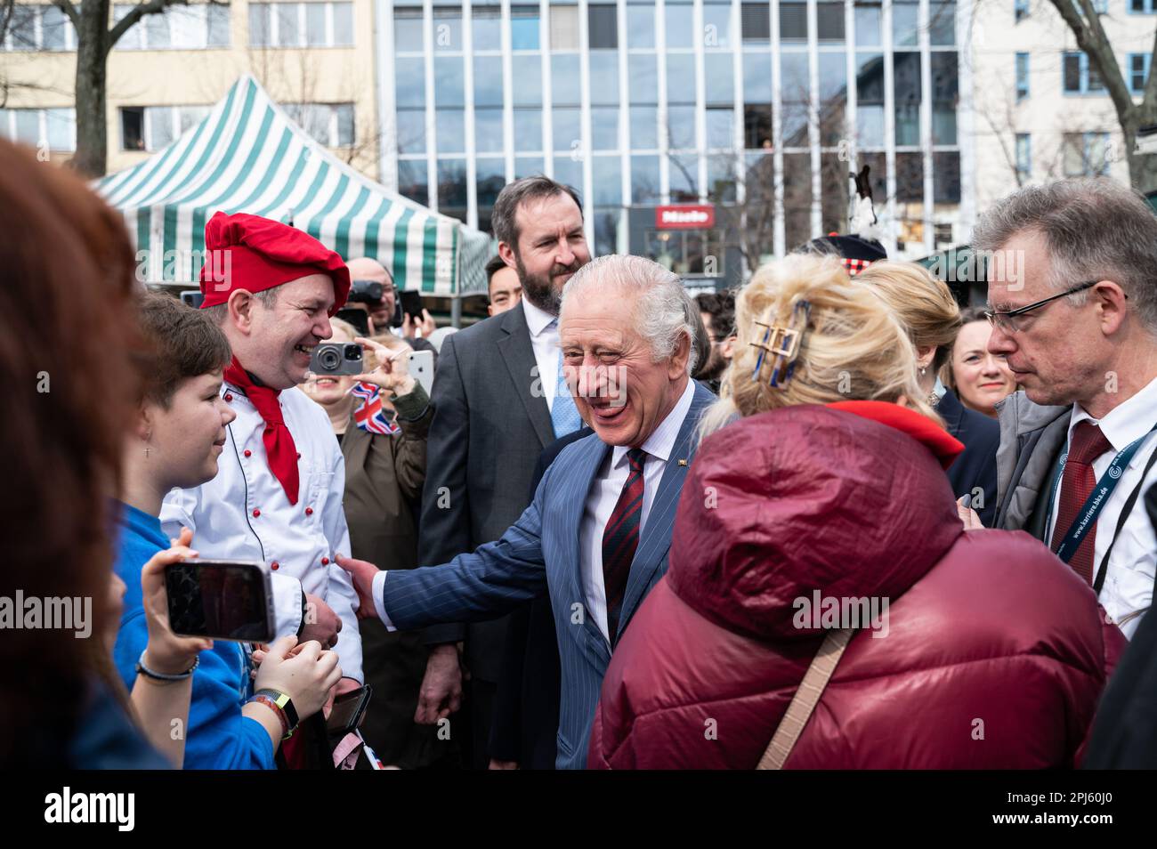 King charles queen camilla germany hi-res stock photography and images ...