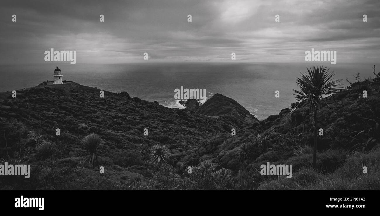 Lighthouse bnw hi-res stock photography and images - Alamy