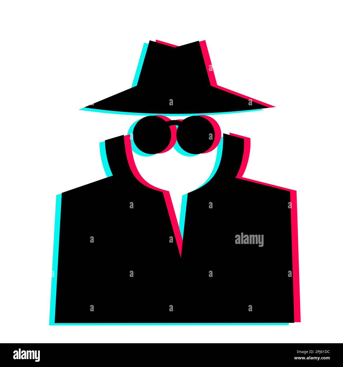 Espionage metaphor Cut Out Stock Images & Pictures - Alamy