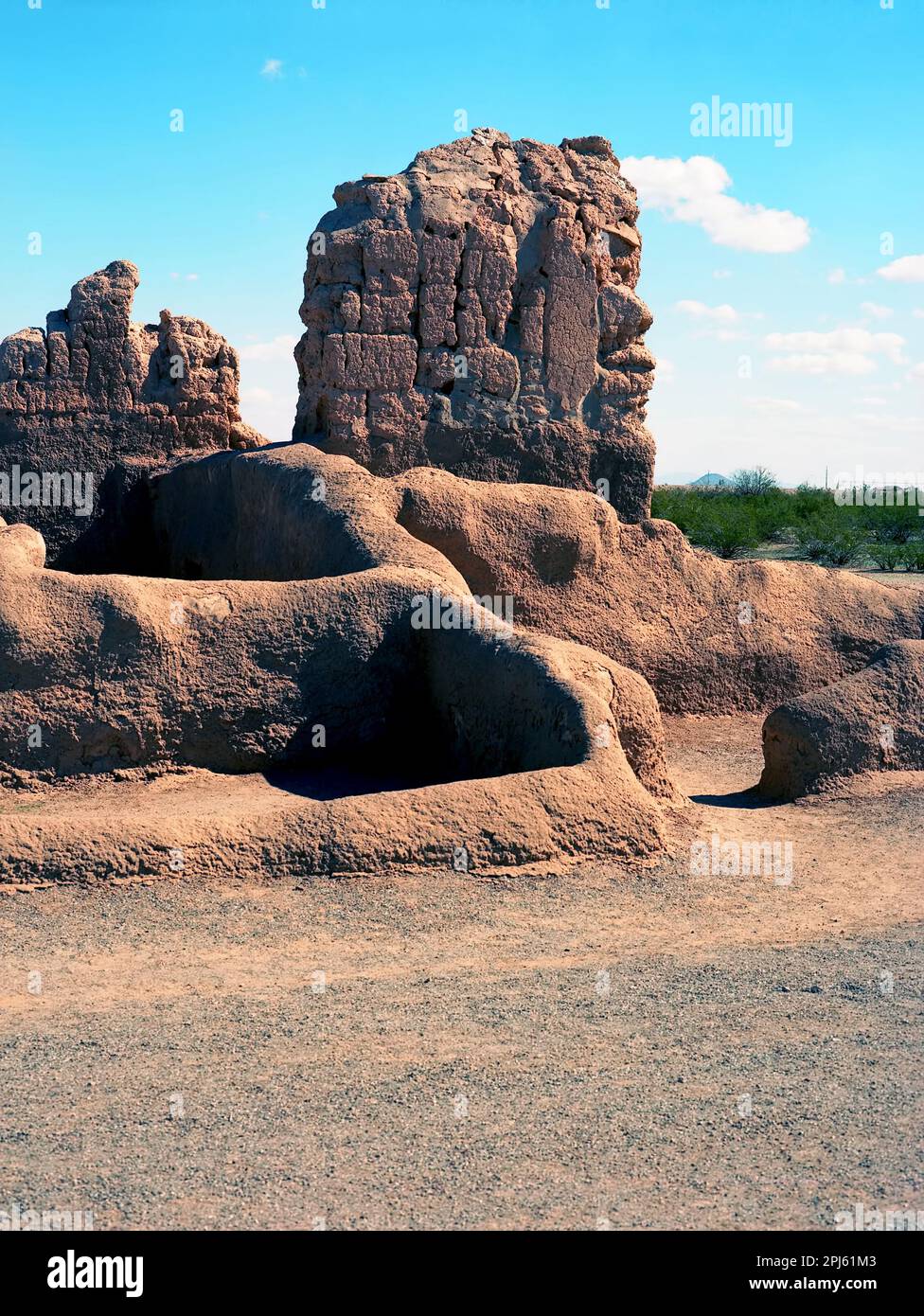 Casa Grande Ruins National Monument of the Pre-columbian Hohokam ...