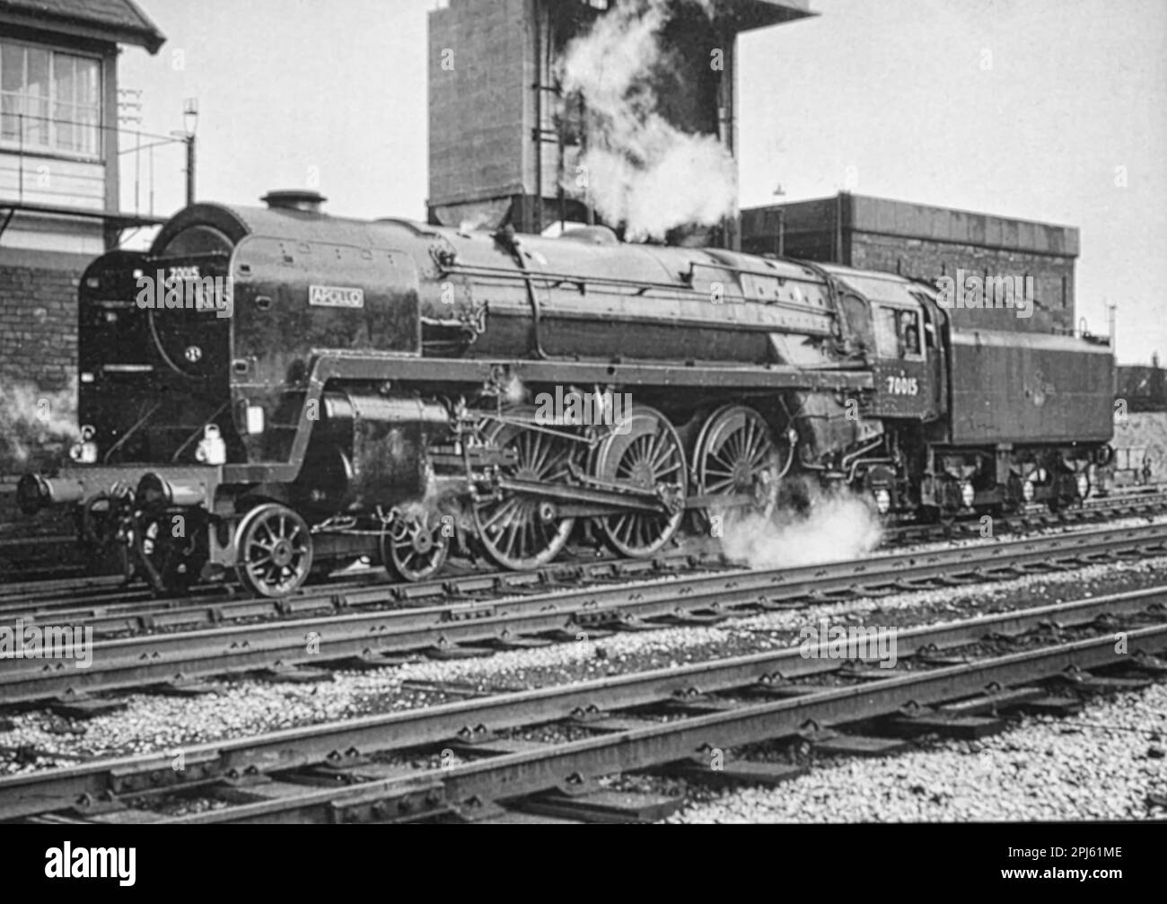 British Railways Britannia Class 4-6-2 #70015 Apollo built around 1951 ...