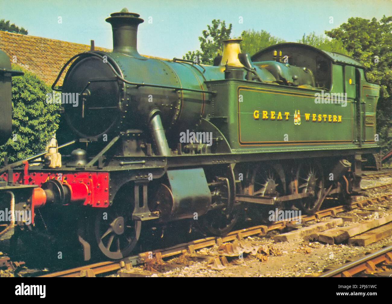Great Western Railways 2-6-2 #4555 general purpose steam train, built ...
