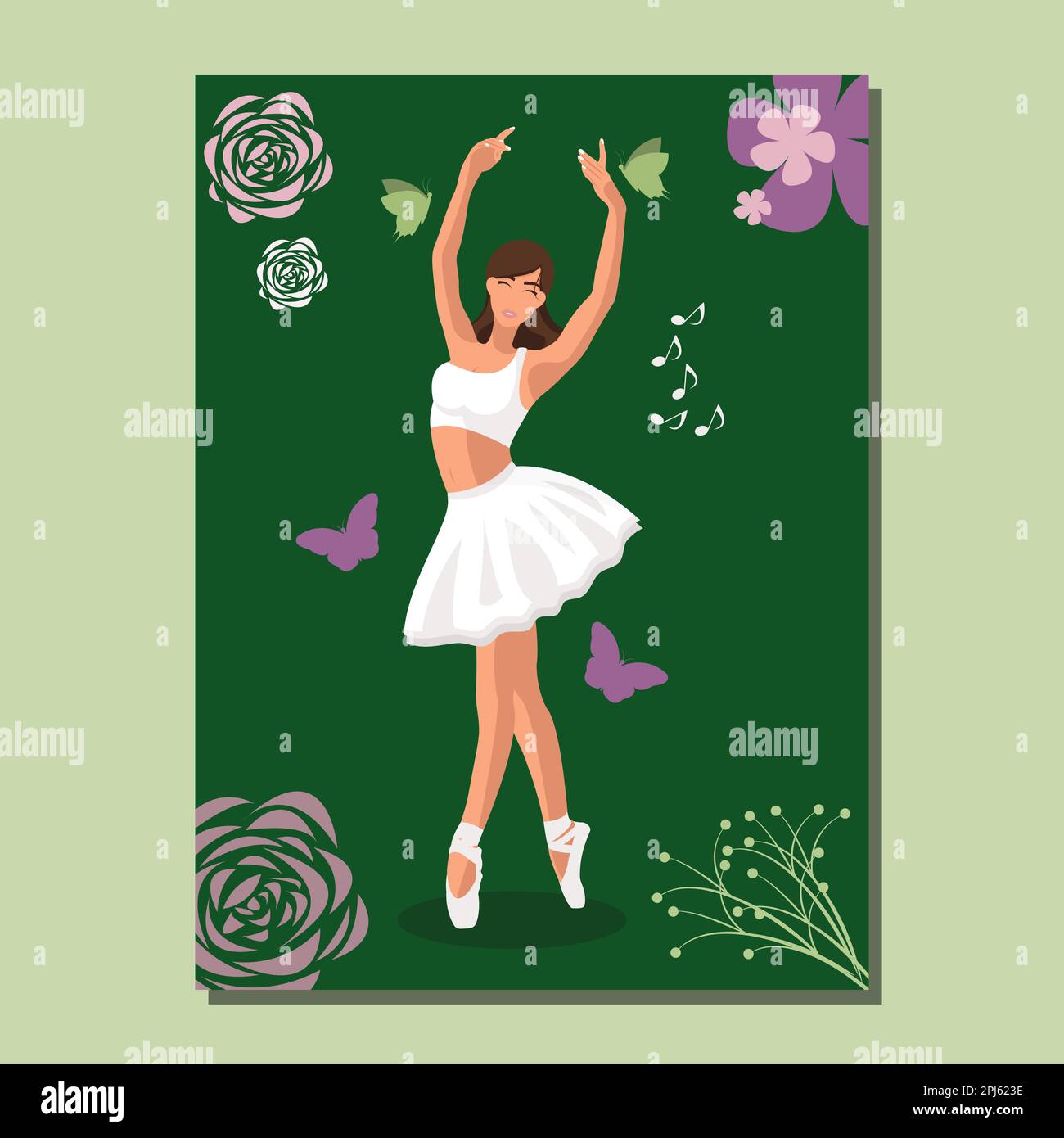 Ballerina flexible Stock Vector Images - Alamy