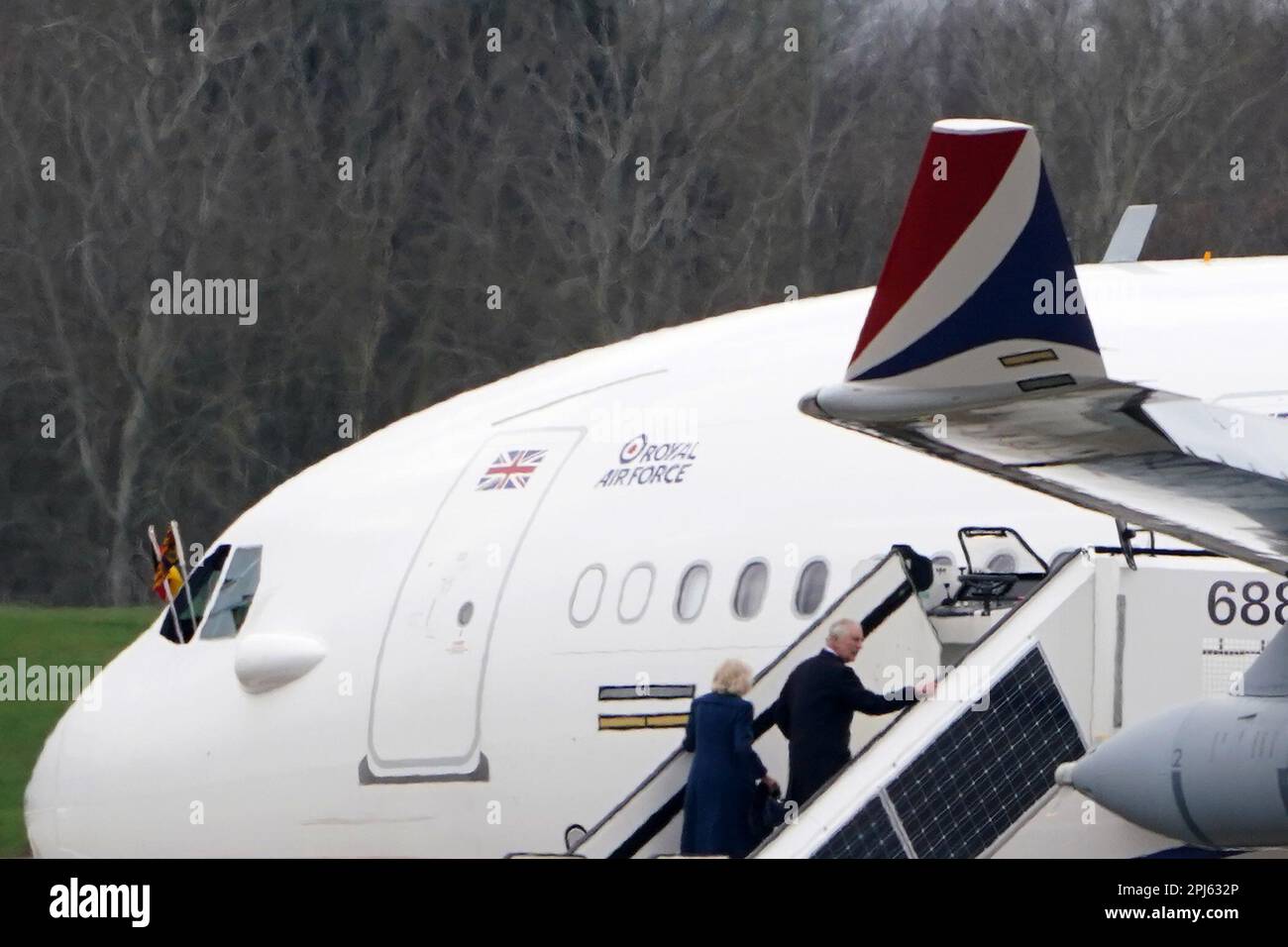 Hamburg, Germany. 31st Mar, 2023. King Charles III of Great Britain and ...