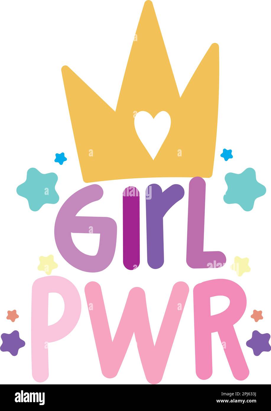 girl power text Stock Vector Image & Art - Alamy