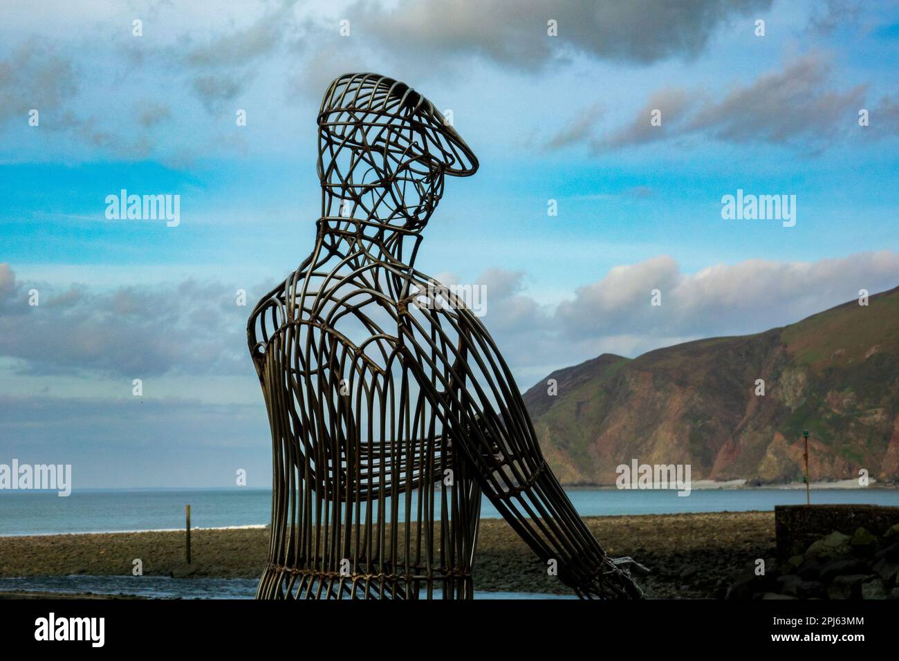 Lynmouth statue hi-res stock photography and images - Alamy