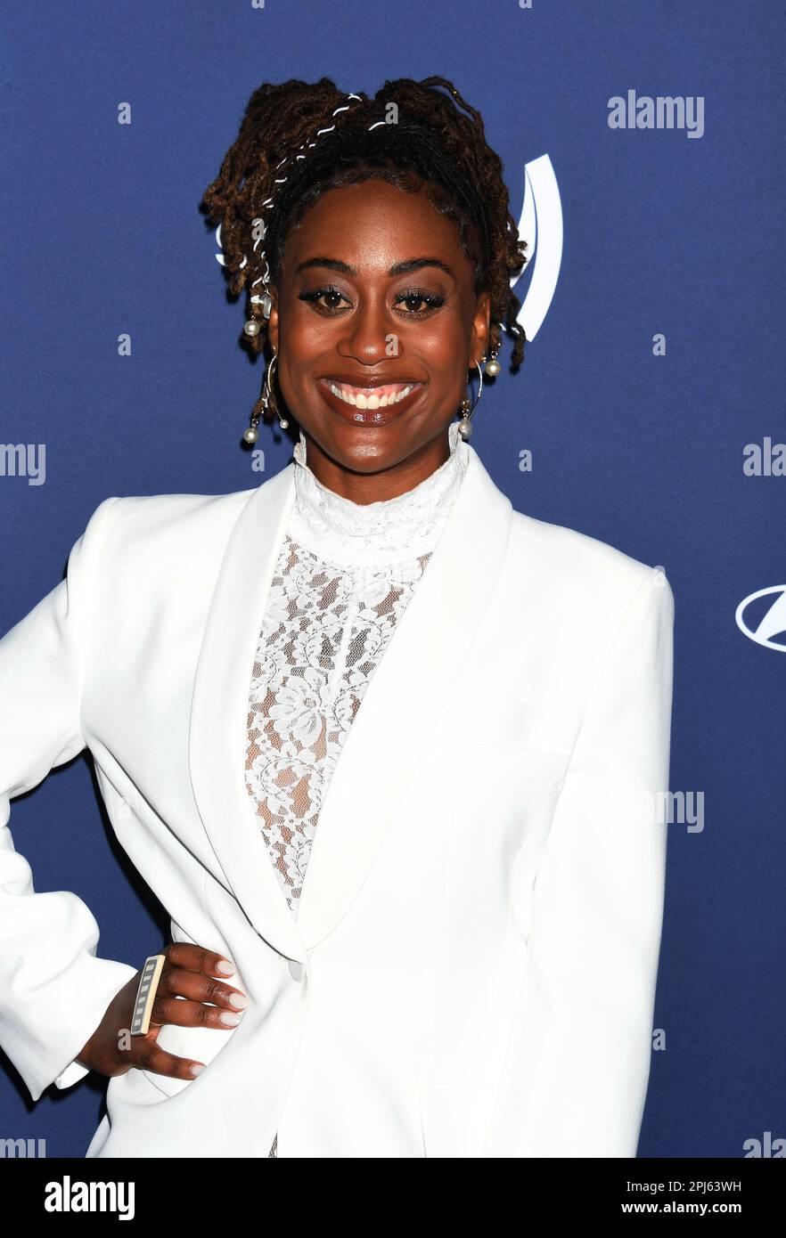 Beverly Hills, California, USA. 30th Mar, 2023. Zuri Adele attends the 34th Annual GLAAD Media ...