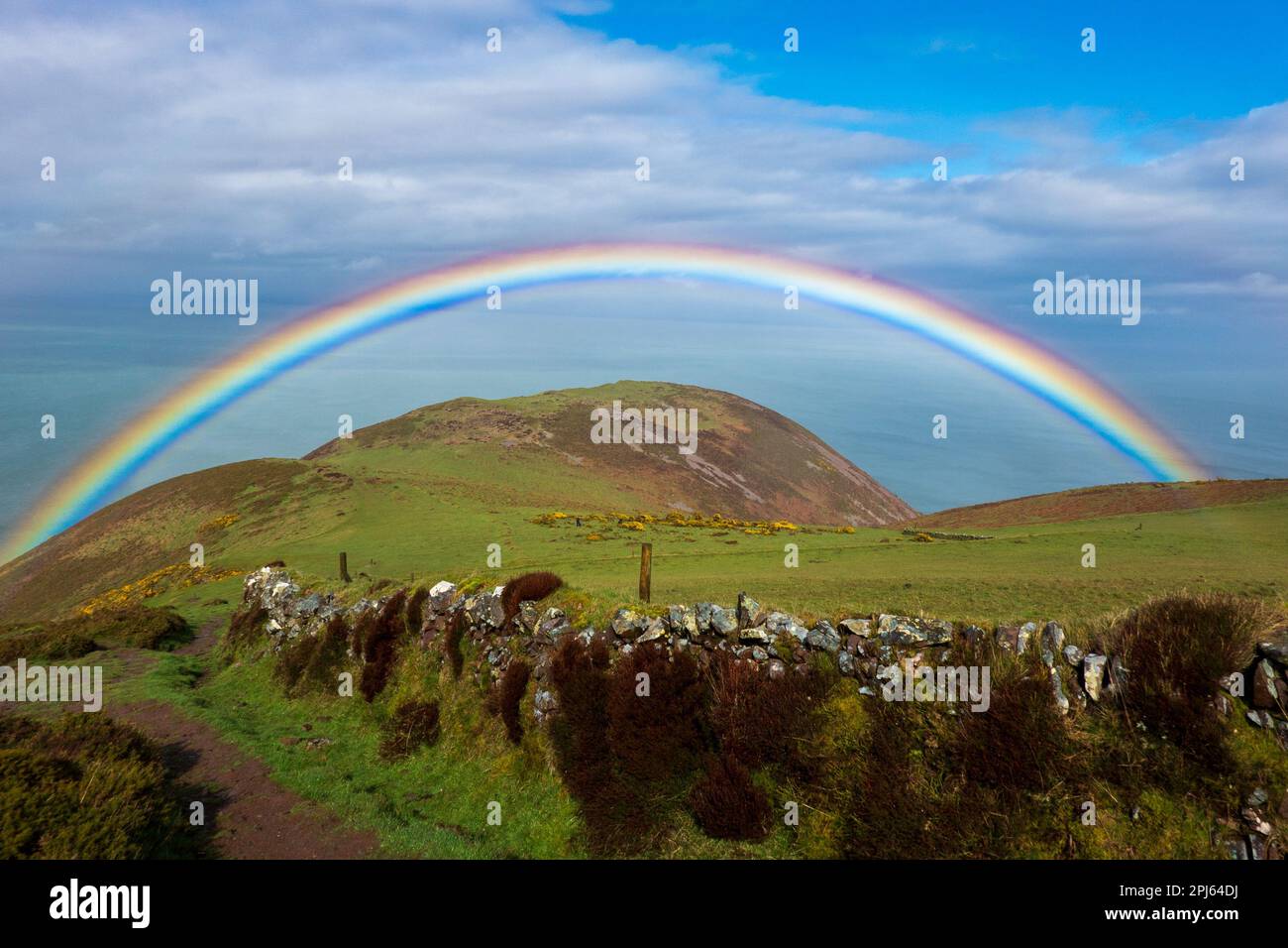 South west coast path devon foreland hi-res stock photography and ...