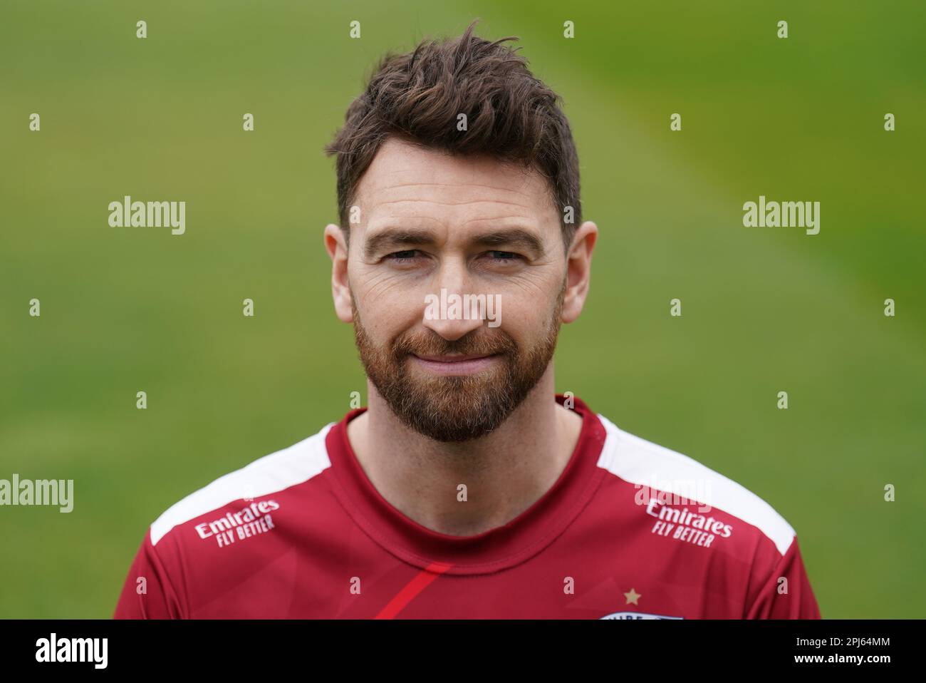 Lancashire's Richard Gleeson during the media day at Old Trafford ...