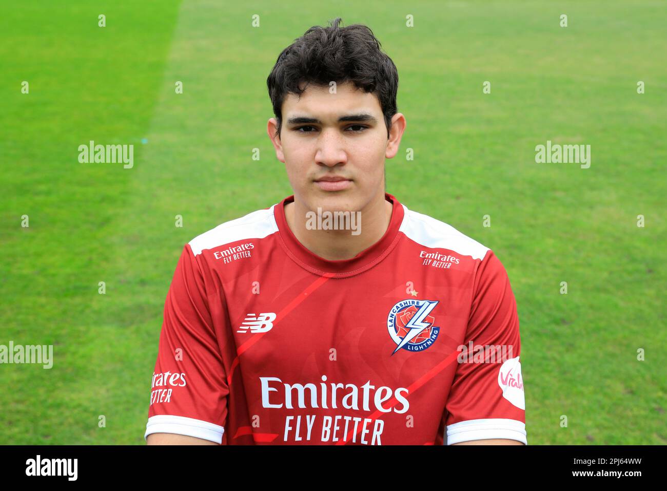 Harry Singh of Lancashire Lightning at Lancashire Cricket Media Day at ...