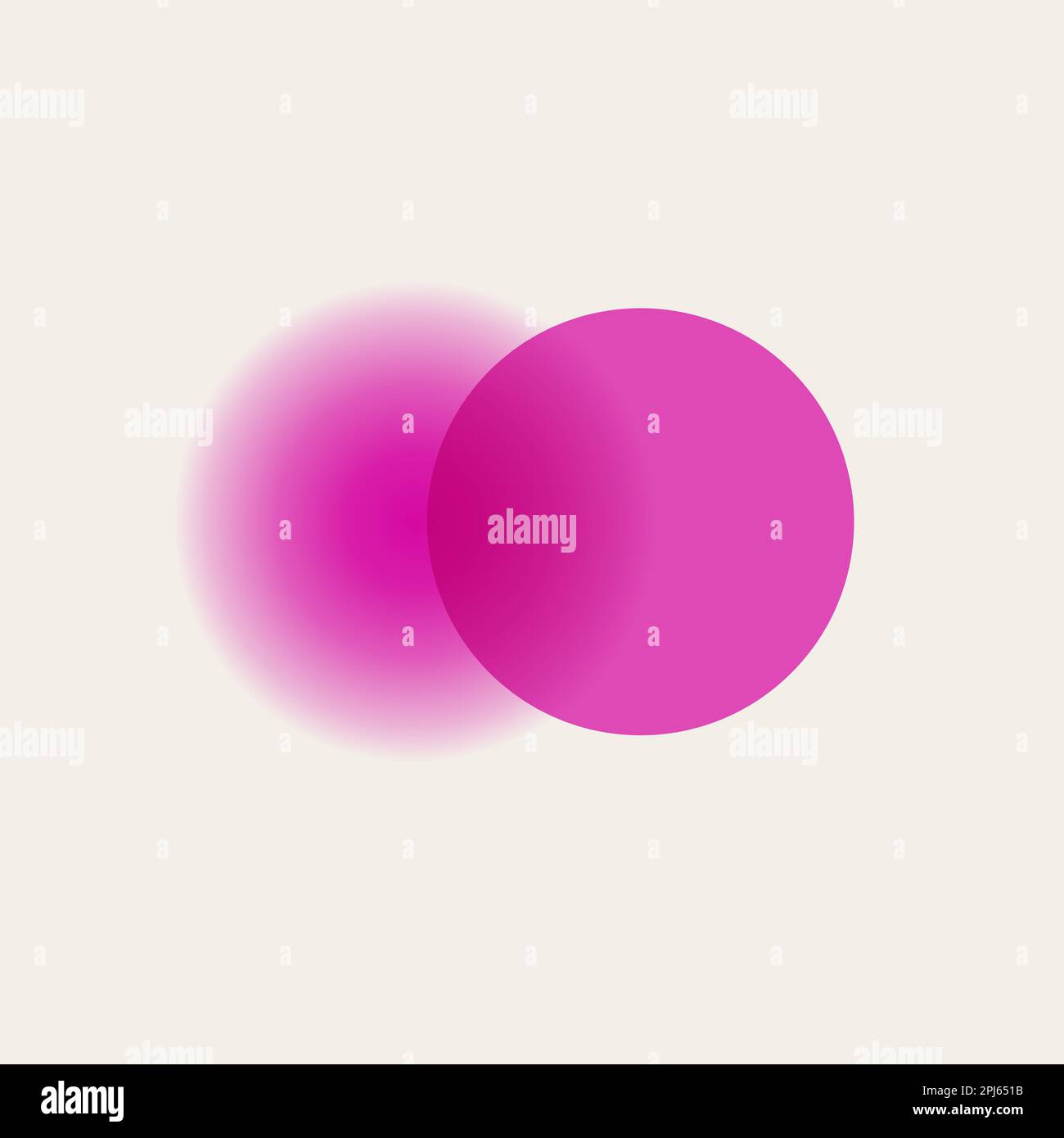 Blurred color spots. Blurry futuristic frame, border Stock Vector Image ...
