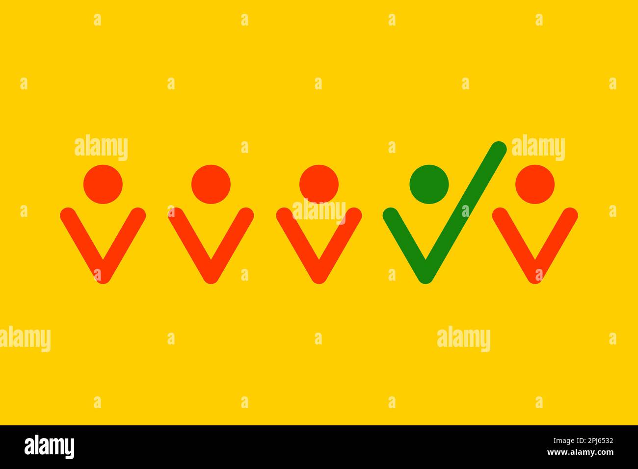 HR, recruitment, selection of candidate for job. Successful candidate ...