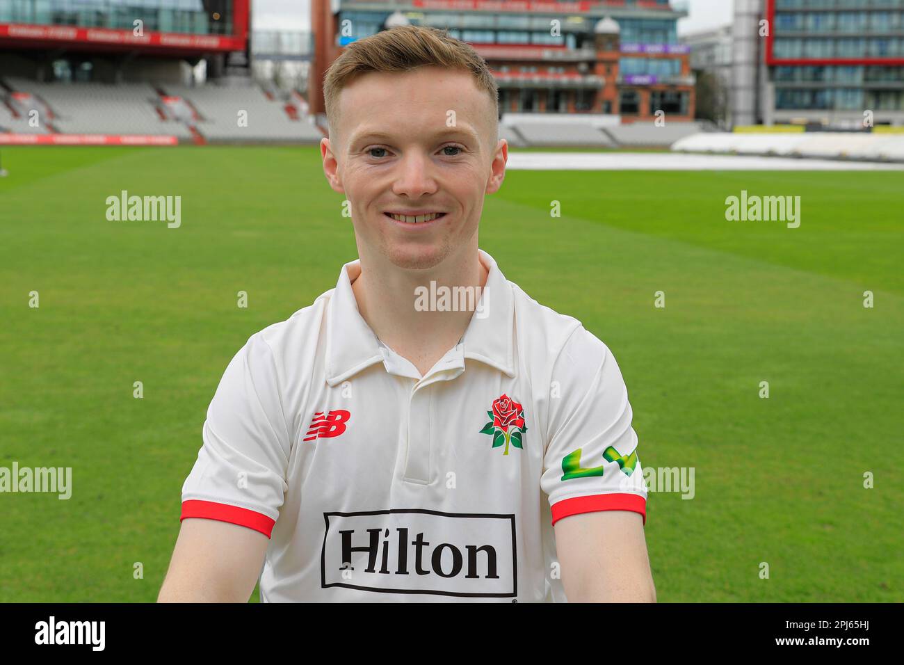 George Bell of Lancashire Cricket Club at Lancashire Cricket Media Day ...
