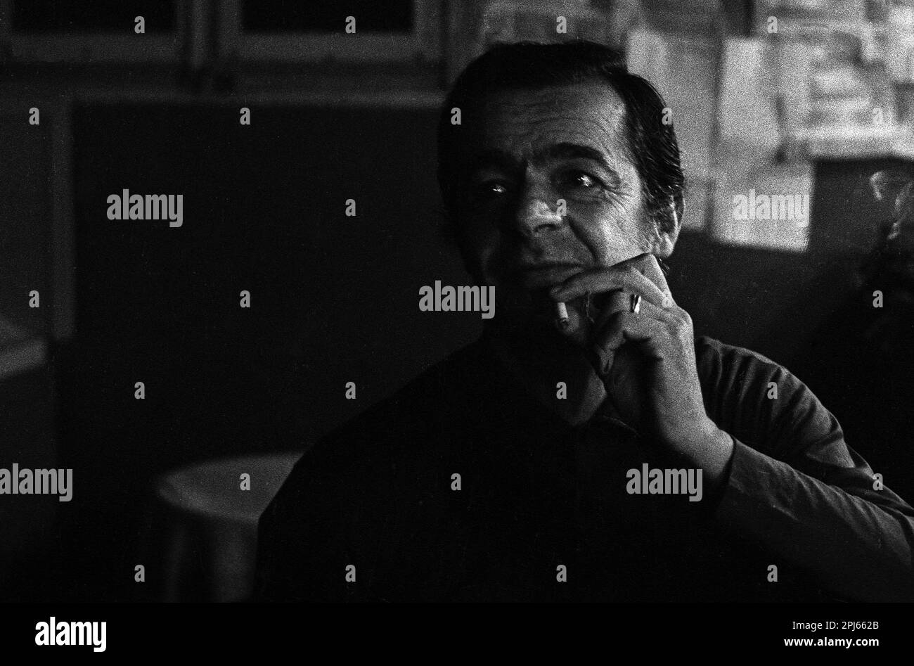 Serge reggiani Black and White Stock Photos & Images - Alamy