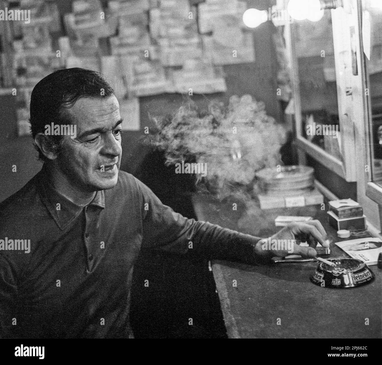 Serge reggiani Black and White Stock Photos & Images - Alamy