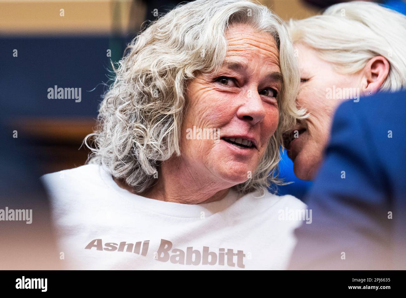 UNITED STATES - MARCH 30: Micki Witthoeft, mother of Ashli Babbitt ...