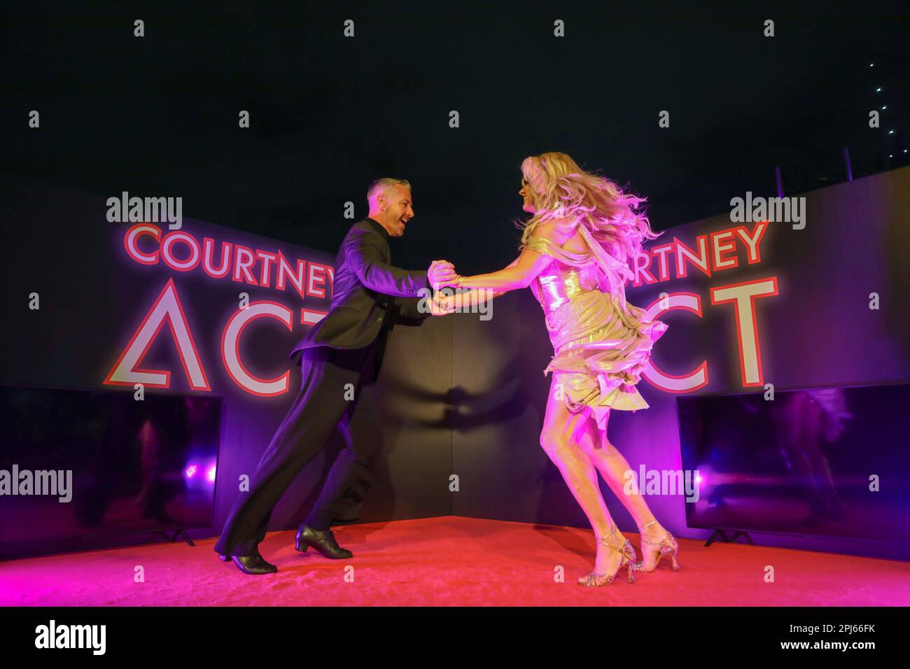 Australian Drag Queen Courtney Act Shane Gilberto Jenek Performs With