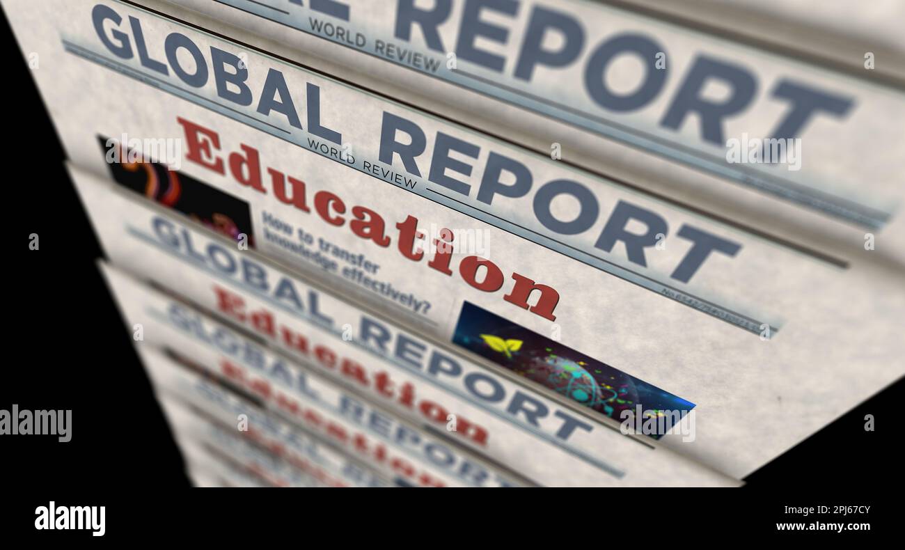 Education knowledge school teach and learn vintage news and newspaper ...