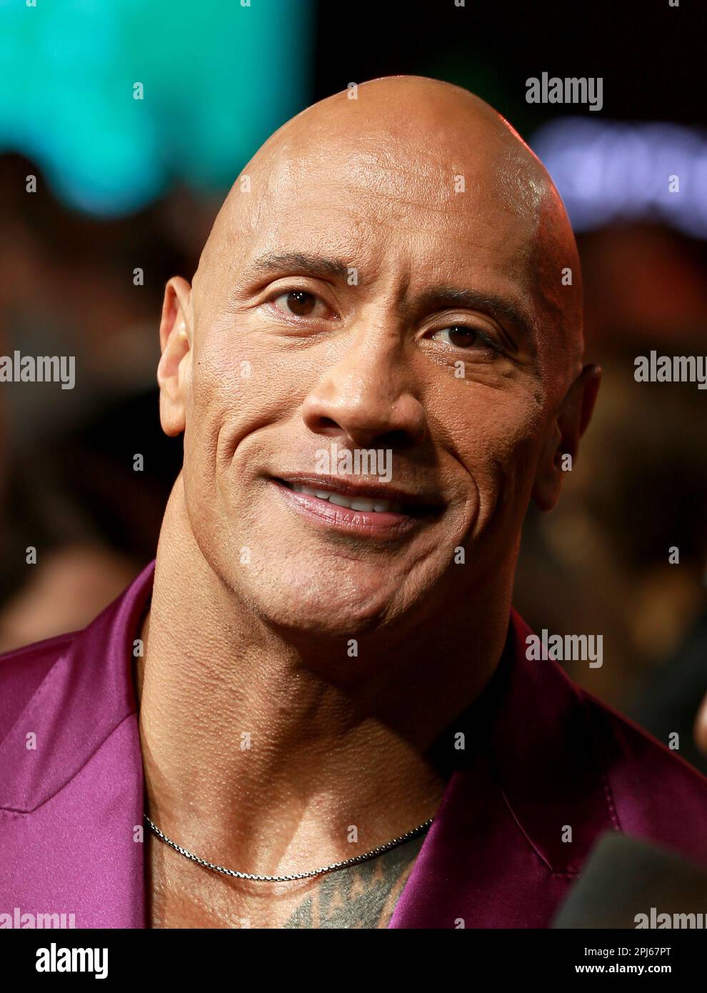 Dwayne johnson 2022 hi-res stock photography and images - Alamy