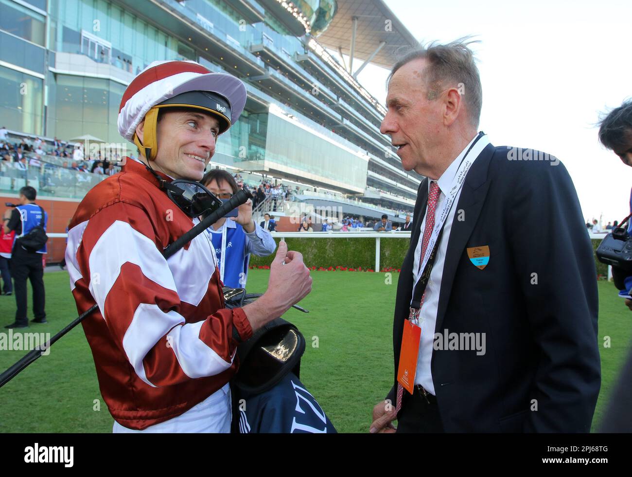 Race 4, Sight Success, ridden by Ruan Moore, finishes the Forth of AL ...