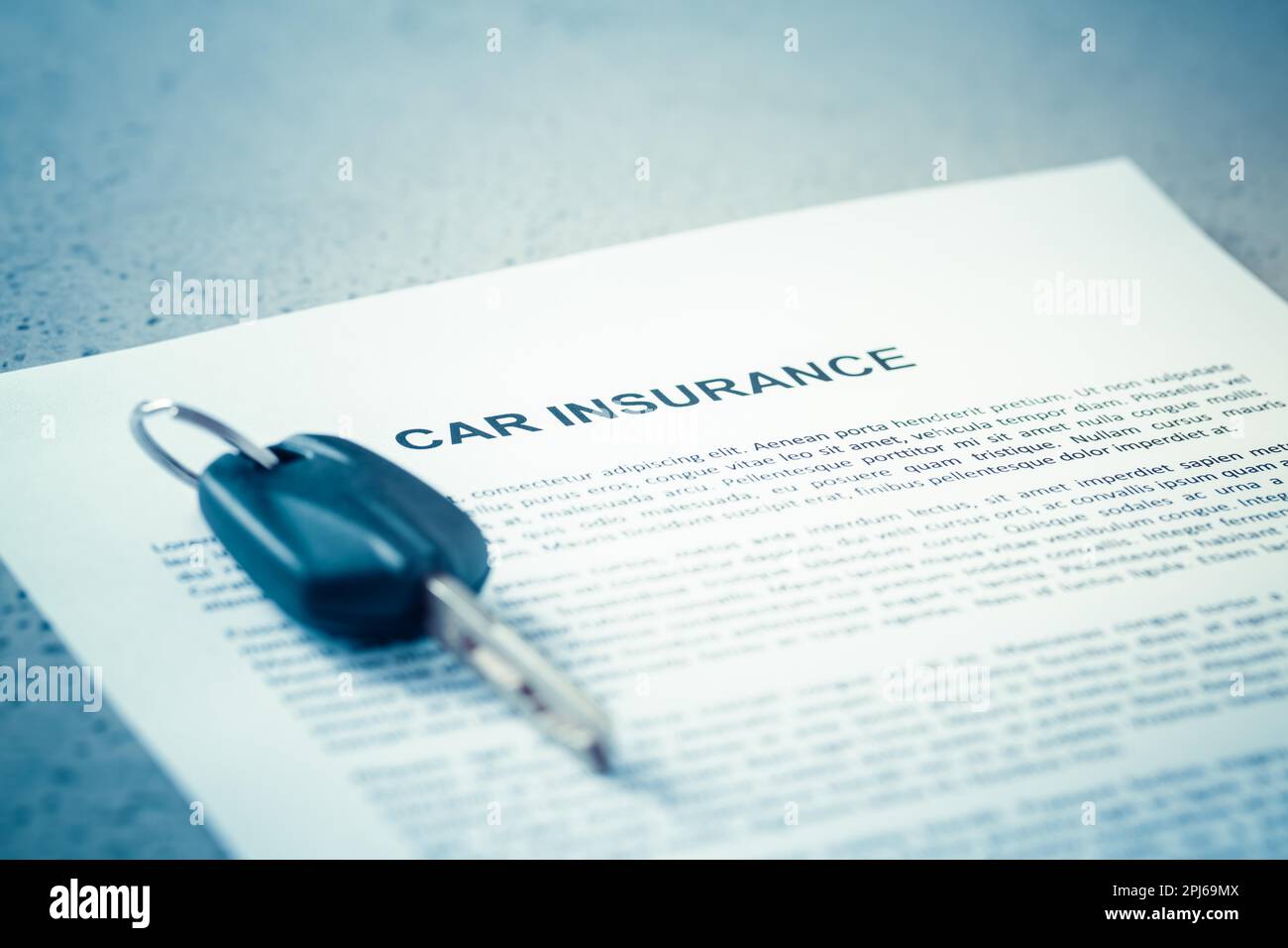 Car insurance premium hi-res stock photography and images - Alamy