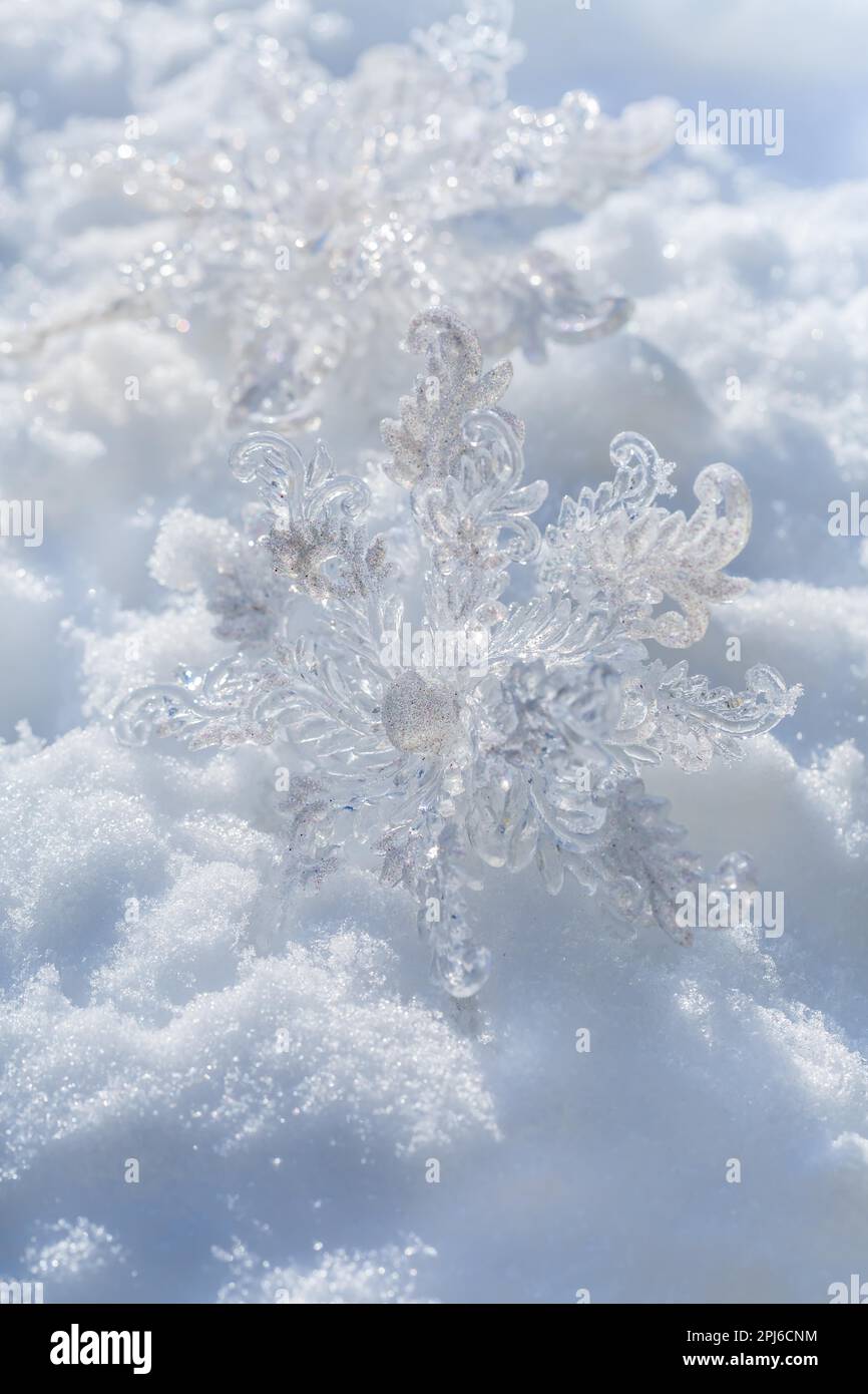Snowflake christmas decoration hi-res stock photography and images - Alamy