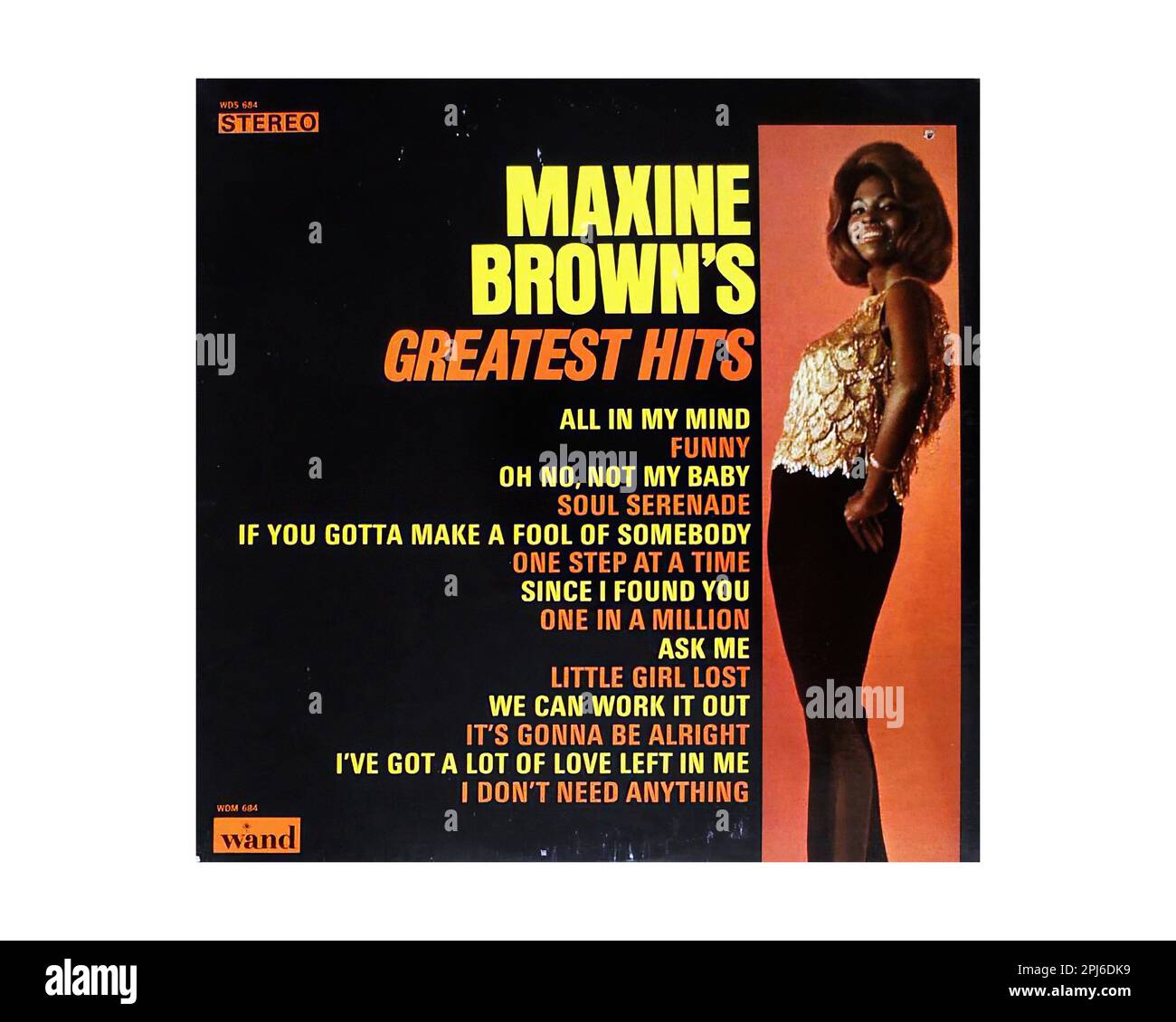 Brown Maxine 1967 - Vintage U.S. Music Vinyl Record Stock Photo - Alamy